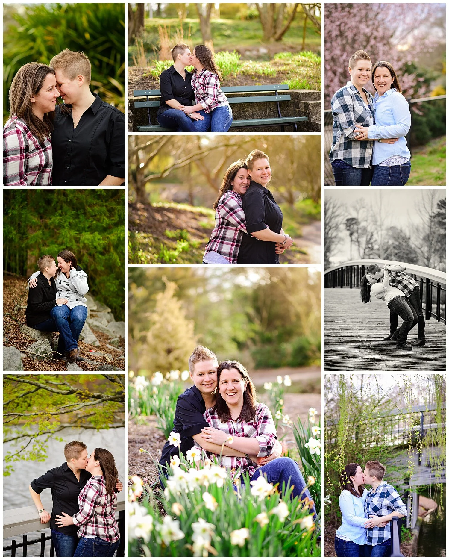 Kristen and Kate's Surprise Proposal at Pullen Park — Cynthia Viola ...