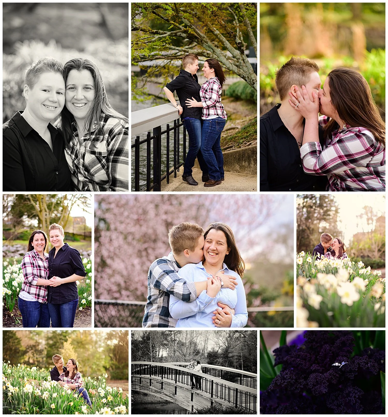 Kristen and Kate's Surprise Proposal at Pullen Park — Cynthia Viola ...