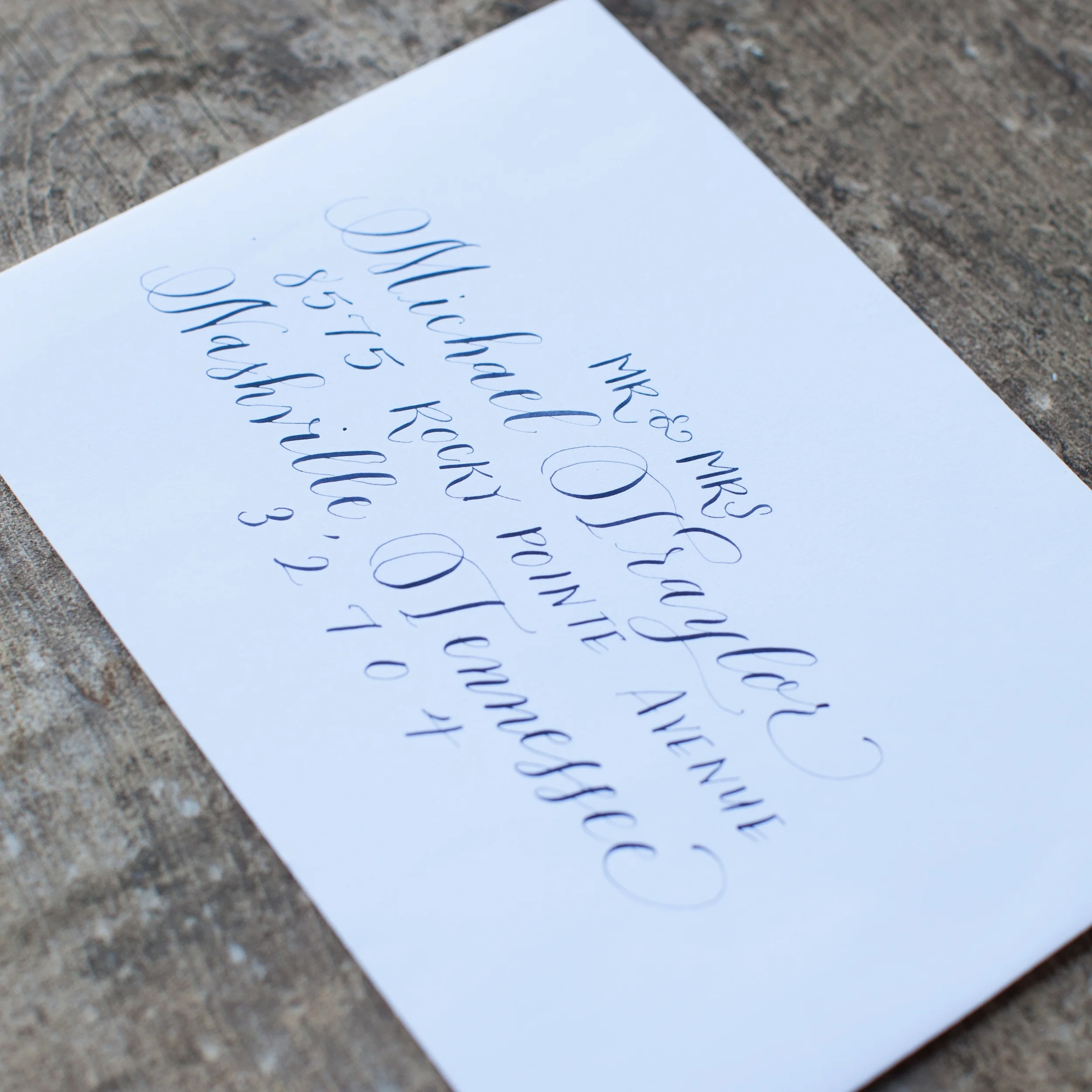 Creative Spotlight: Mint Tea Calligraphy — Ash Bush