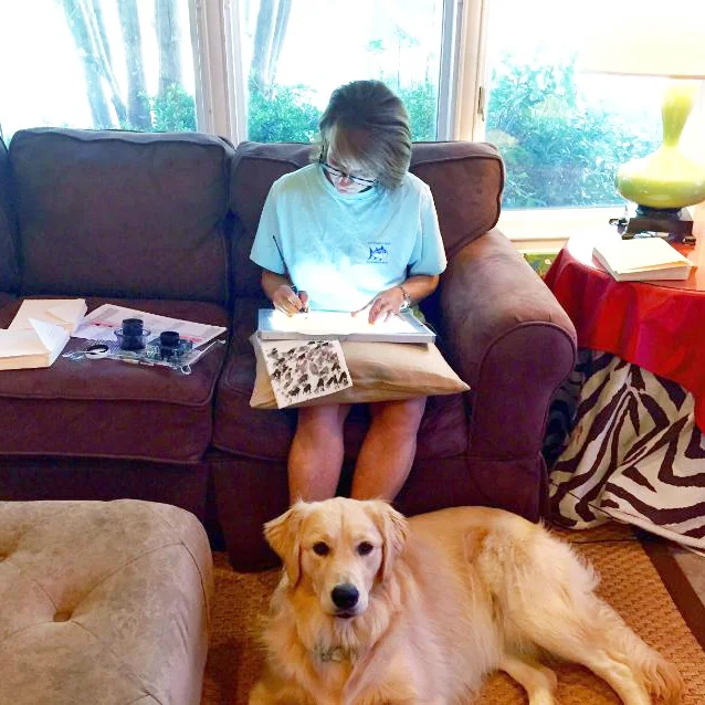 Creative Spotlight: Suzanne Cunningham Calligraphy — Ash Bush