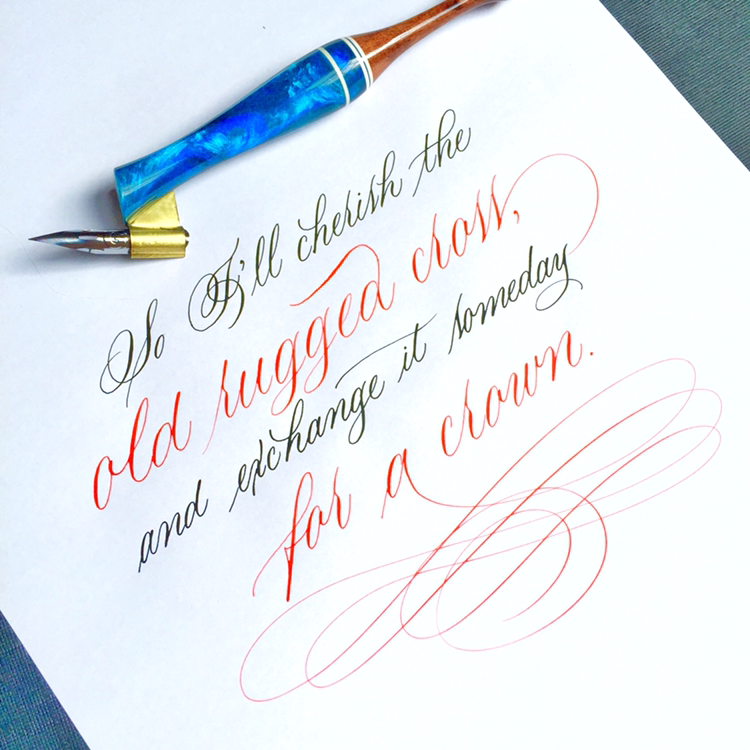 Creative Spotlight: Suzanne Cunningham Calligraphy — Ash Bush