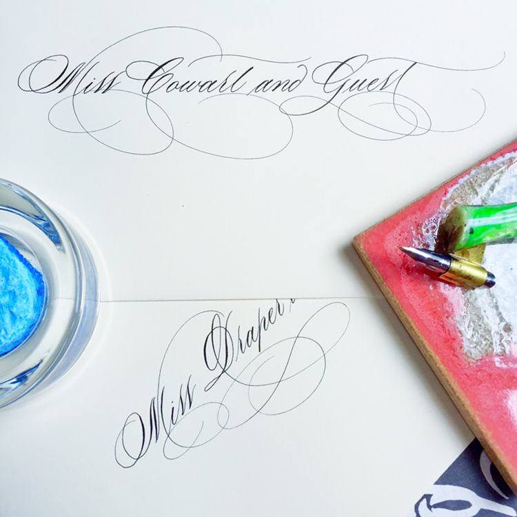 Creative Spotlight: Suzanne Cunningham Calligraphy — Ash Bush
