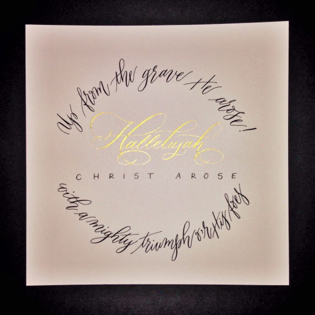 Creative Spotlight: Suzanne Cunningham Calligraphy — Ash Bush