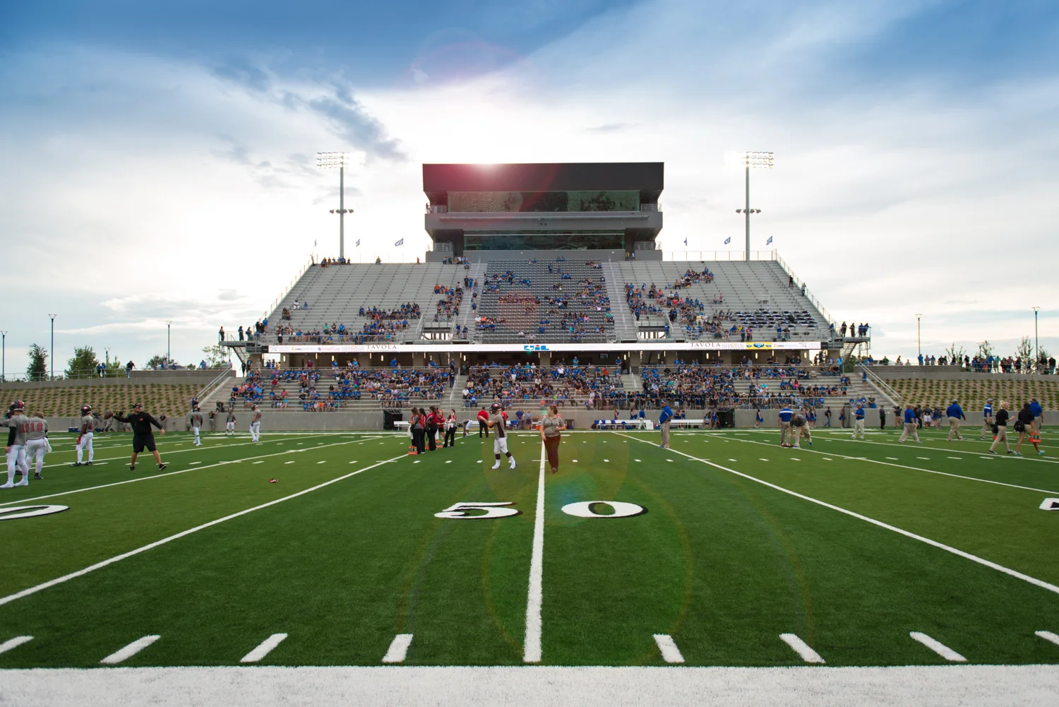 Ayala Vargas Architectural Photography - New Caney Stadium