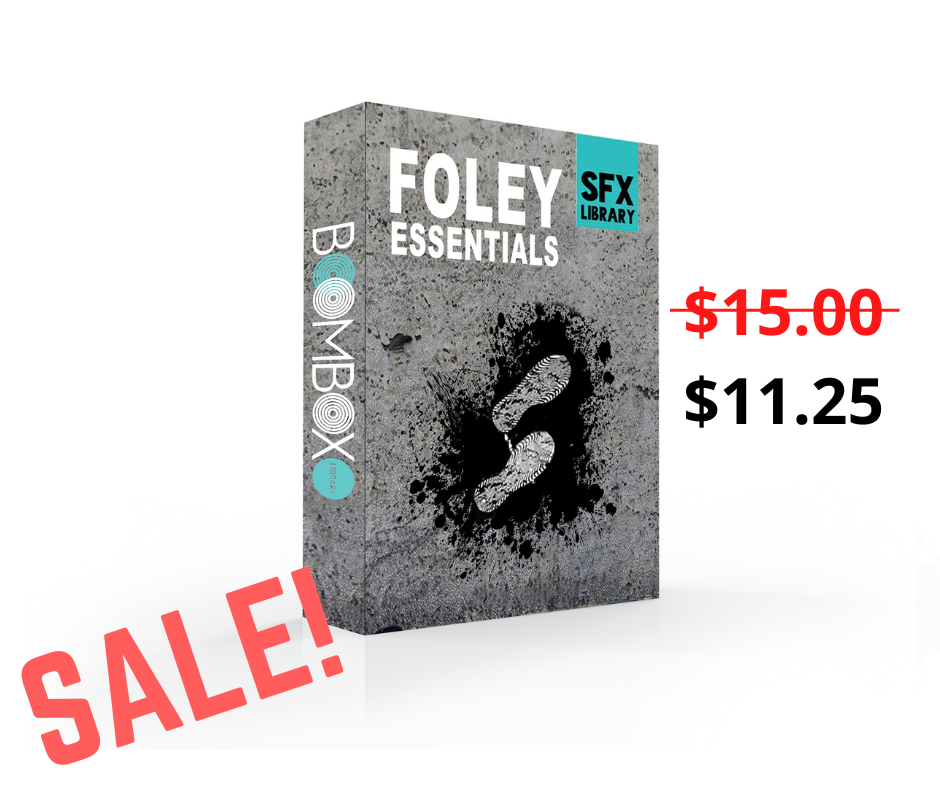 New Boom Box Library: Foley Essentials — Boom Box Post