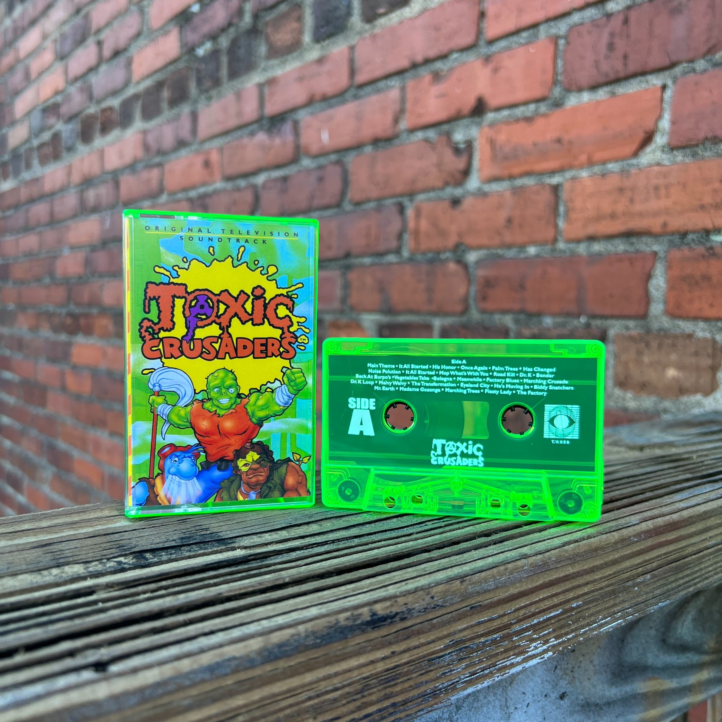 Toxic Crusaders (1991) TV Series OST Cassette — Terror Vision Records ...