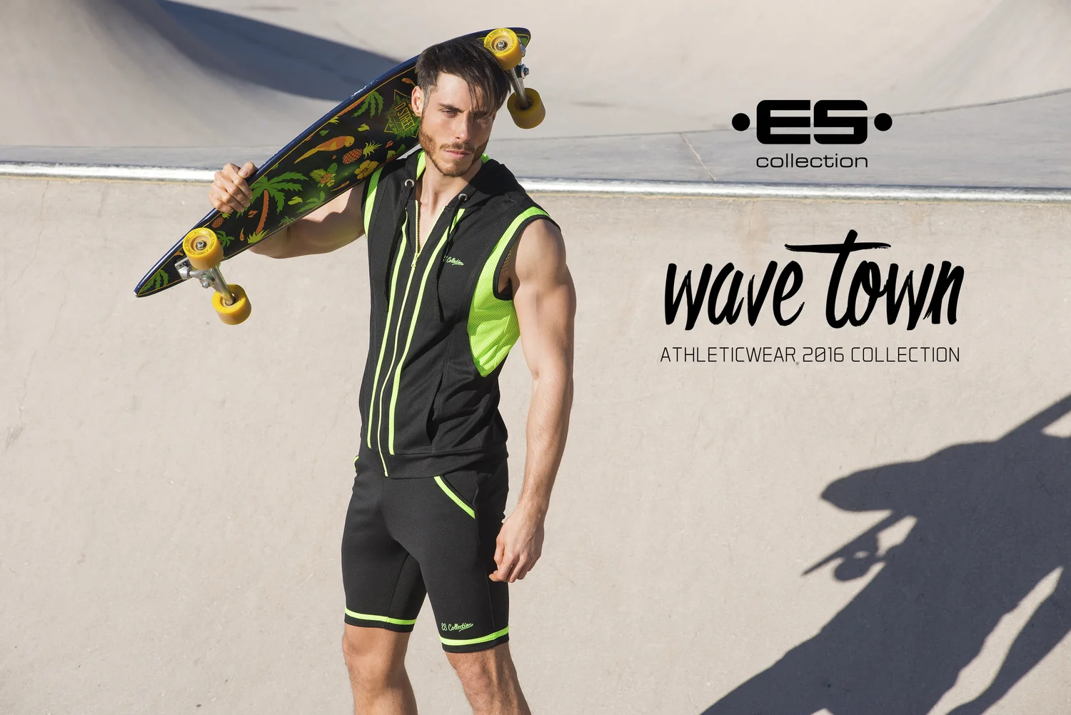 Wave Town - ES Collection Athletic Wear Campaign — Adon | Men's Fashion ...