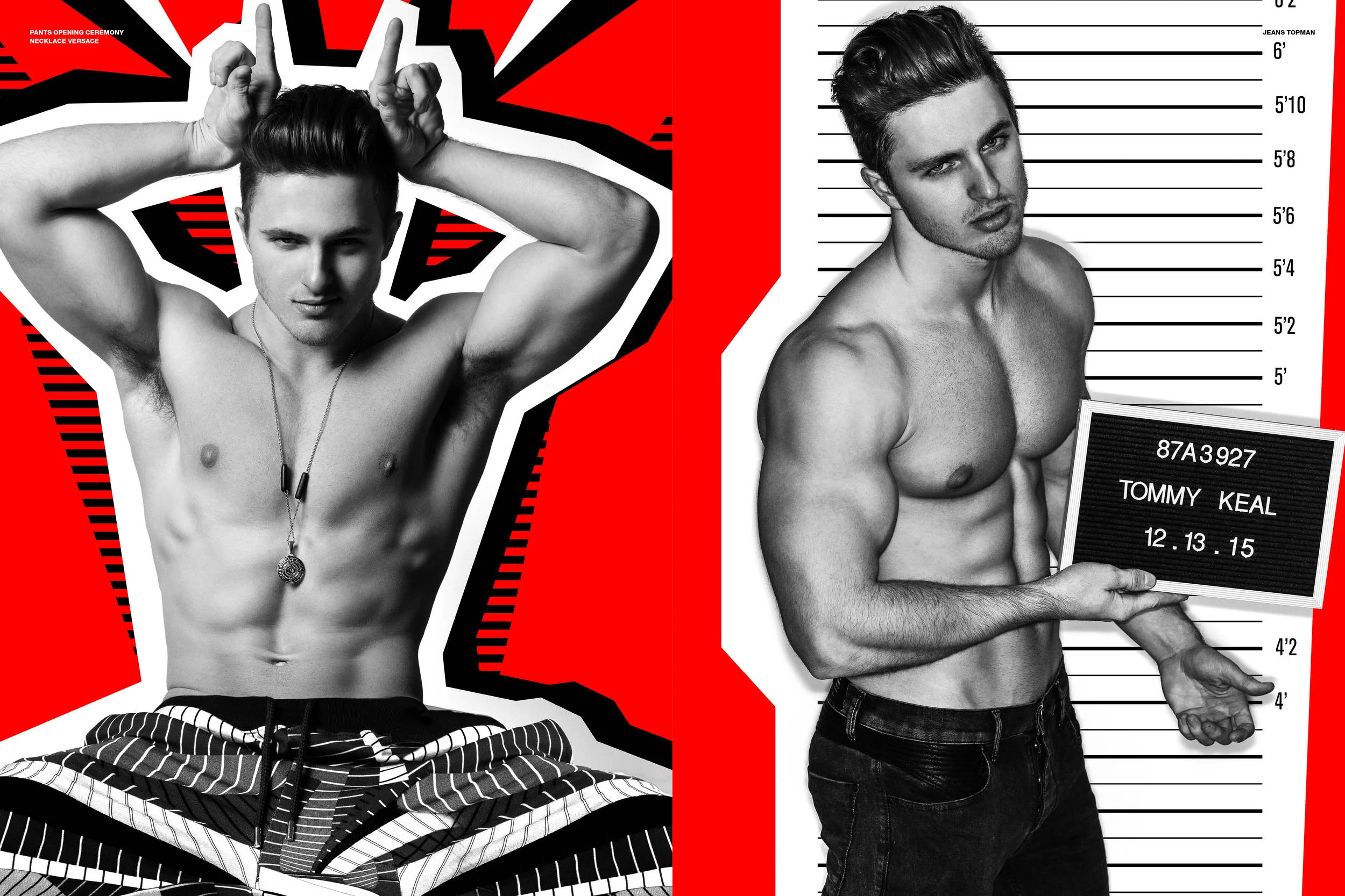 Adon issue 19 – “Jailhouse Rock” Featuring Models Thomas Keal, Andrew ...