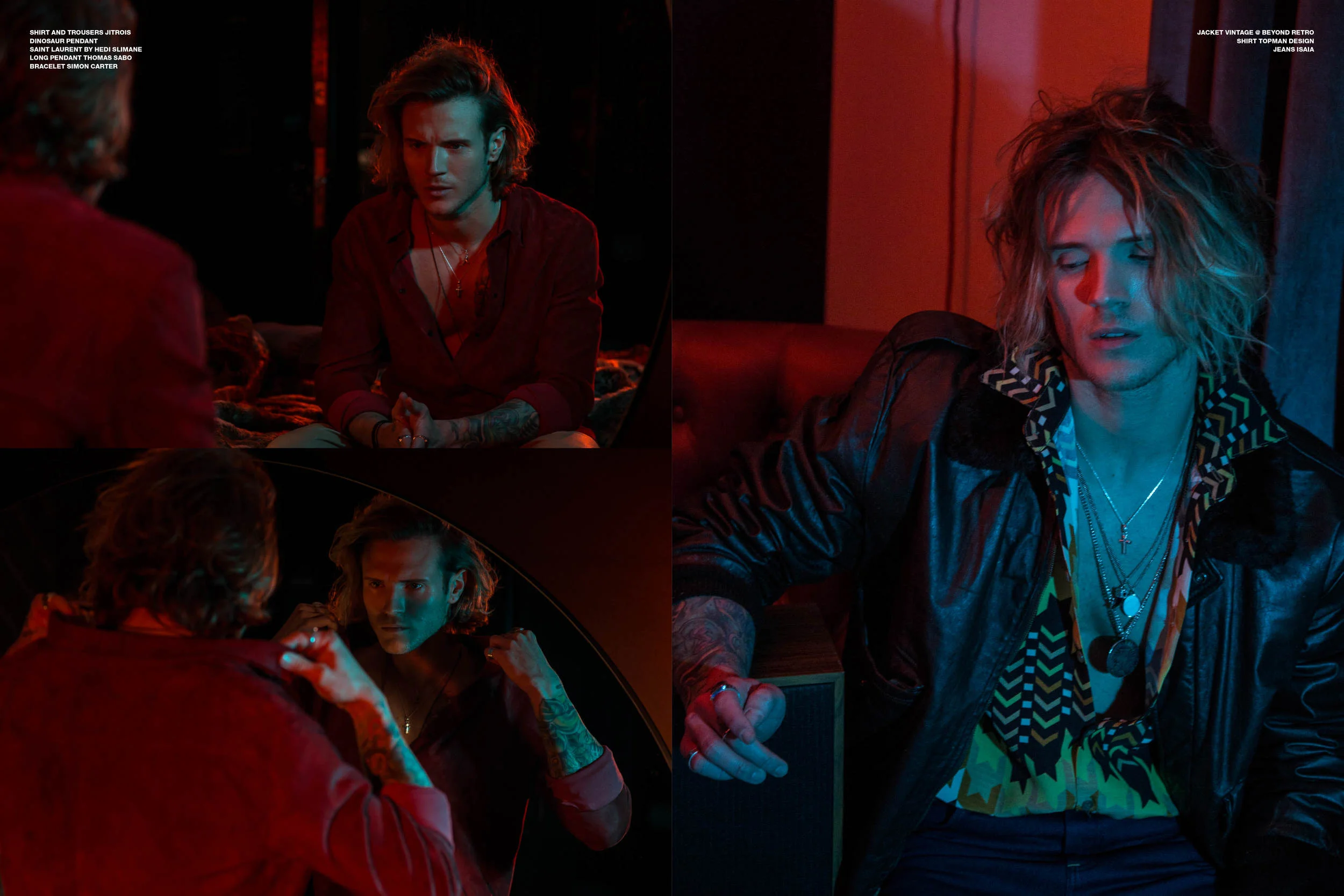 Adon issue 19 – “The Clash ” Featuring Model DOUGIE POYNTER By ...