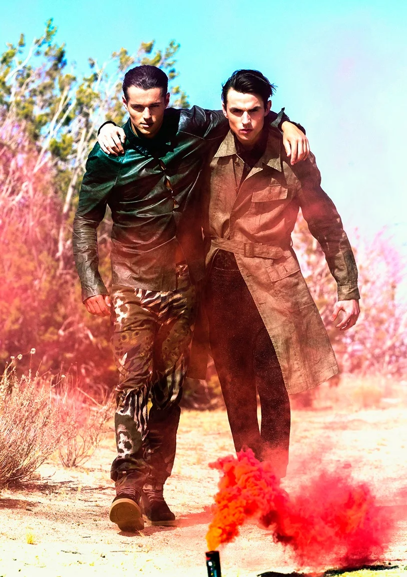 Adon Exclusive: Models Kyle Syrine & Jonathan Keith By Joe Simpson ...