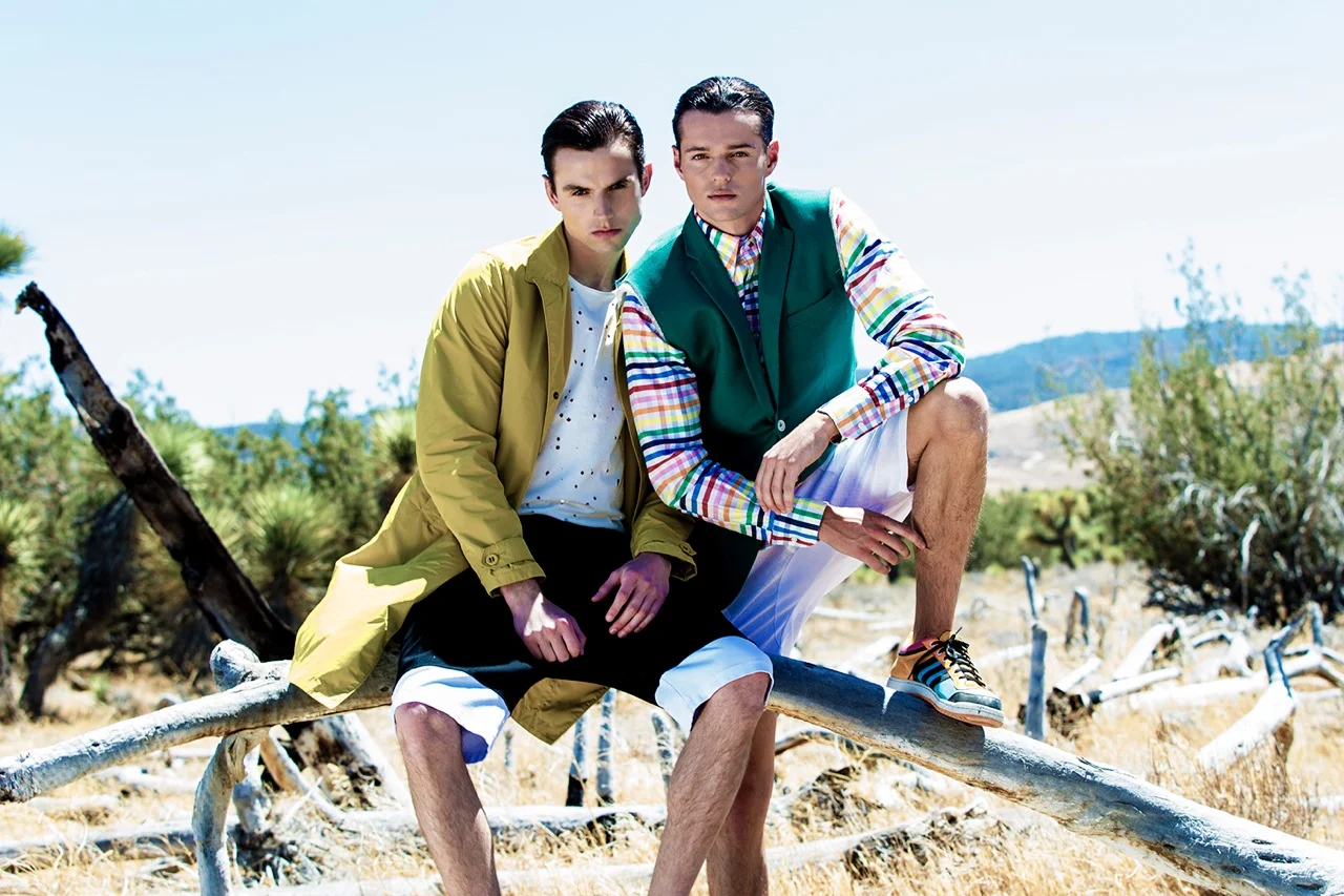 Adon Exclusive: Models Kyle Syrine & Jonathan Keith By Joe Simpson ...