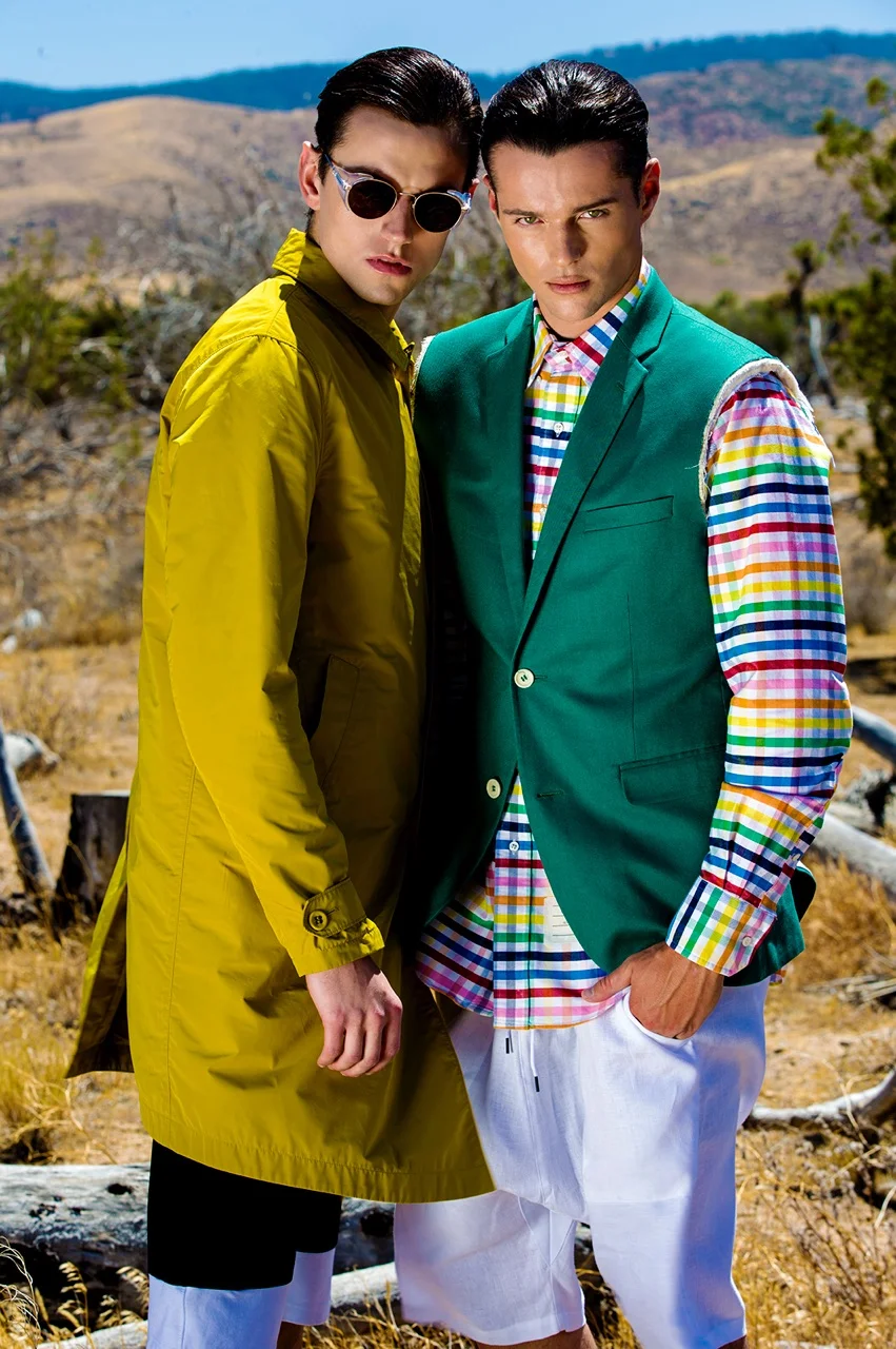 Adon Exclusive: Models Kyle Syrine & Jonathan Keith By Joe Simpson ...