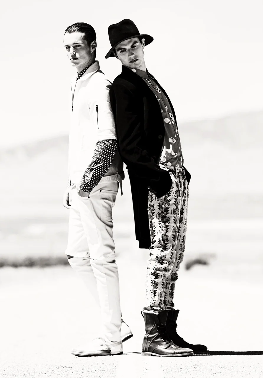 Adon Exclusive: Models Kyle Syrine & Jonathan Keith By Joe Simpson ...