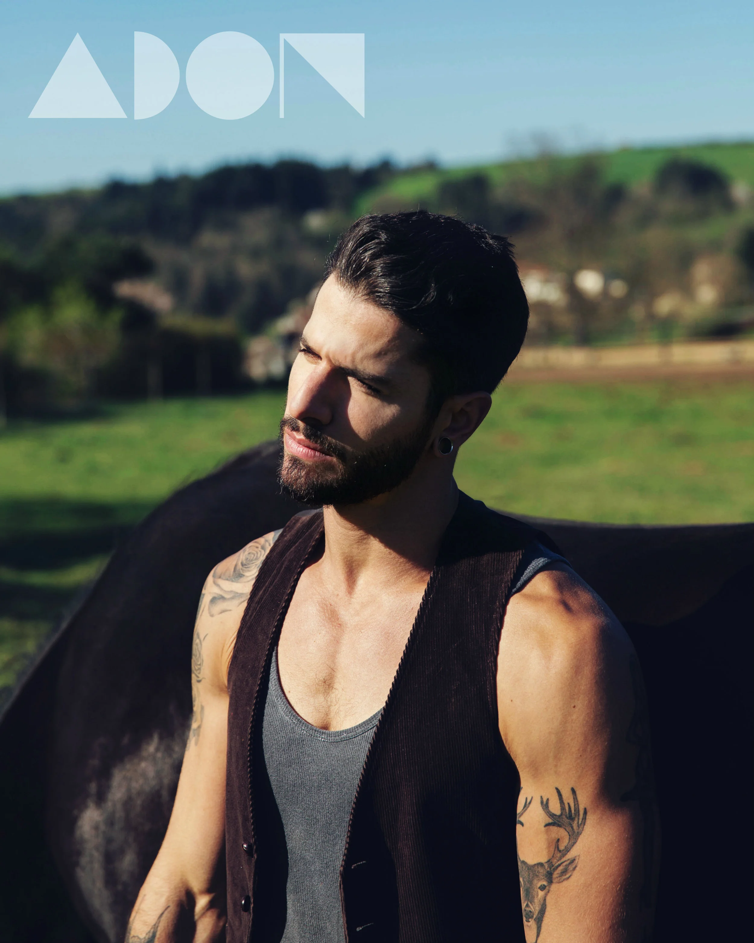 Adon Exclusive: Models Jonathan Jenvrin And Alon Reitchuk By Jerome ...