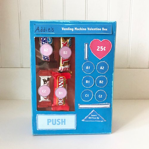 Vending Machine Valentine Box・Live Your Story with Stacy Julian