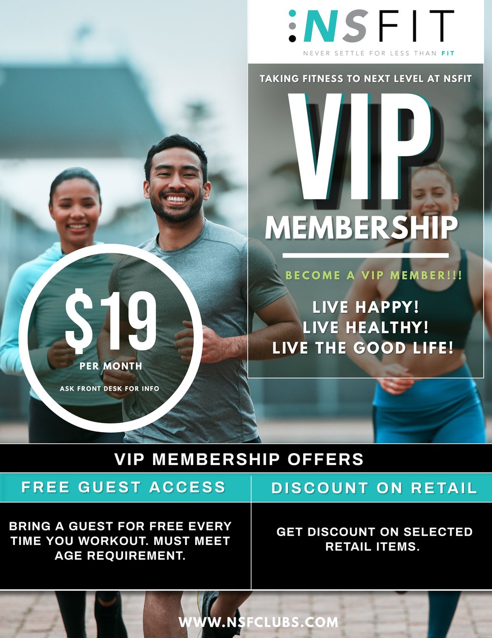 BECOME VIP MEMBER TODAY AT NSFITCLUBS — NSFit