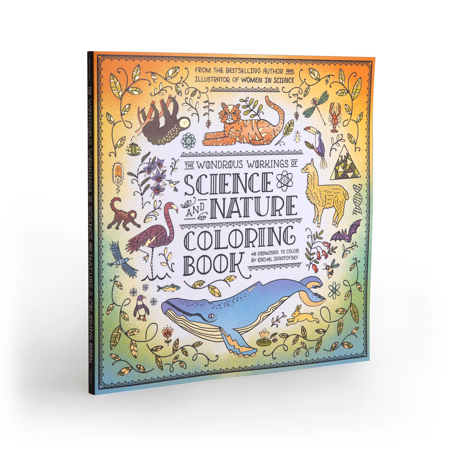 SCIENCE AND NATURE COLORING BOOK — Rachel Ignotofsky Design