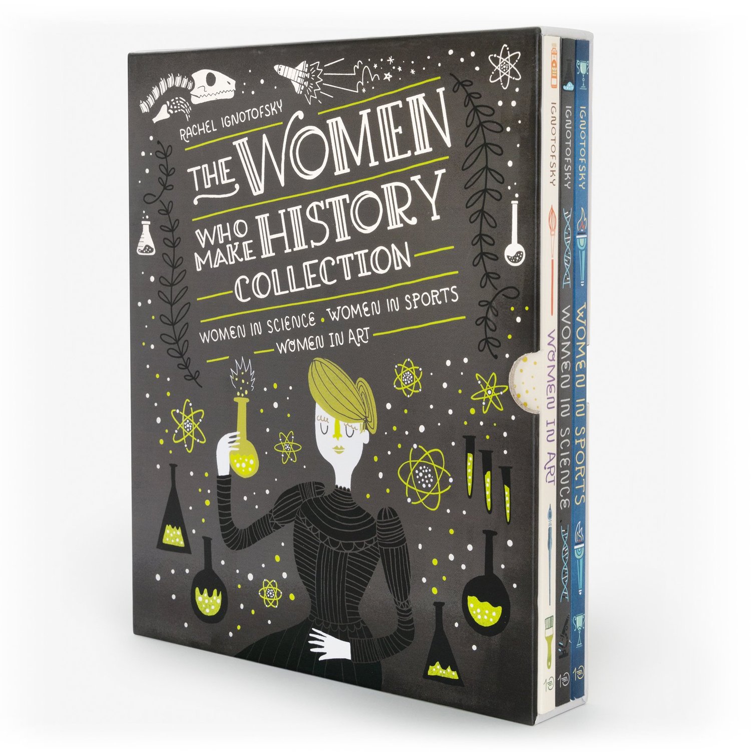 WOMEN WHO MAKE HISTORY BOX SET — Rachel Ignotofsky Design