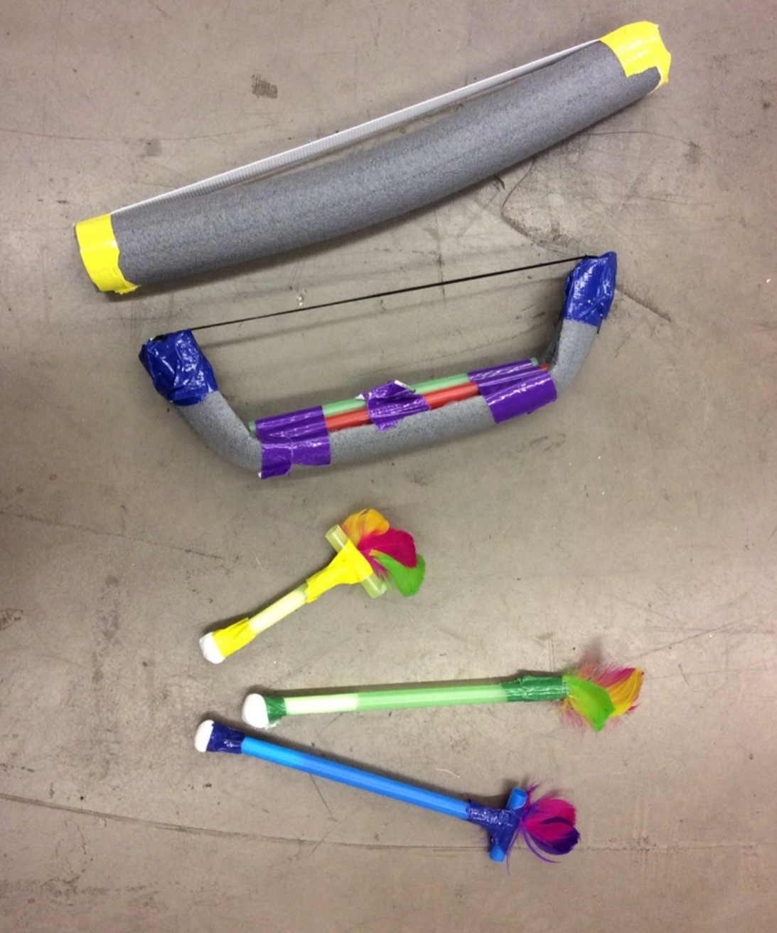 How could we build a safer bow and arrow that launched a projectile ...