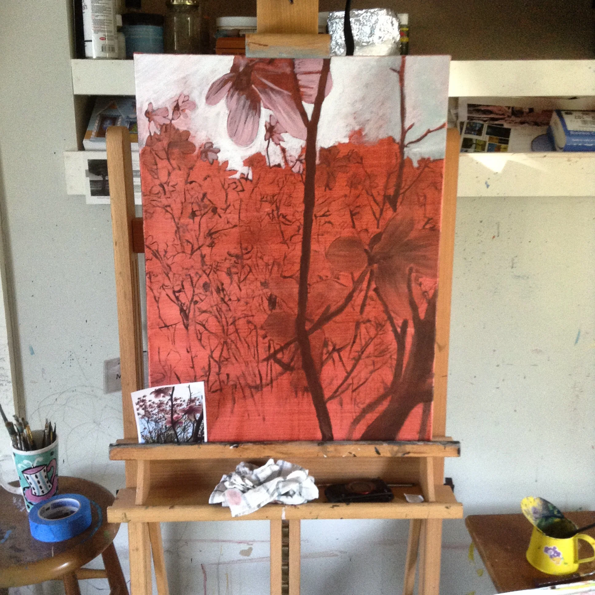 The Story behind the 'Magnolia Tree' — Maria Rizzo Art