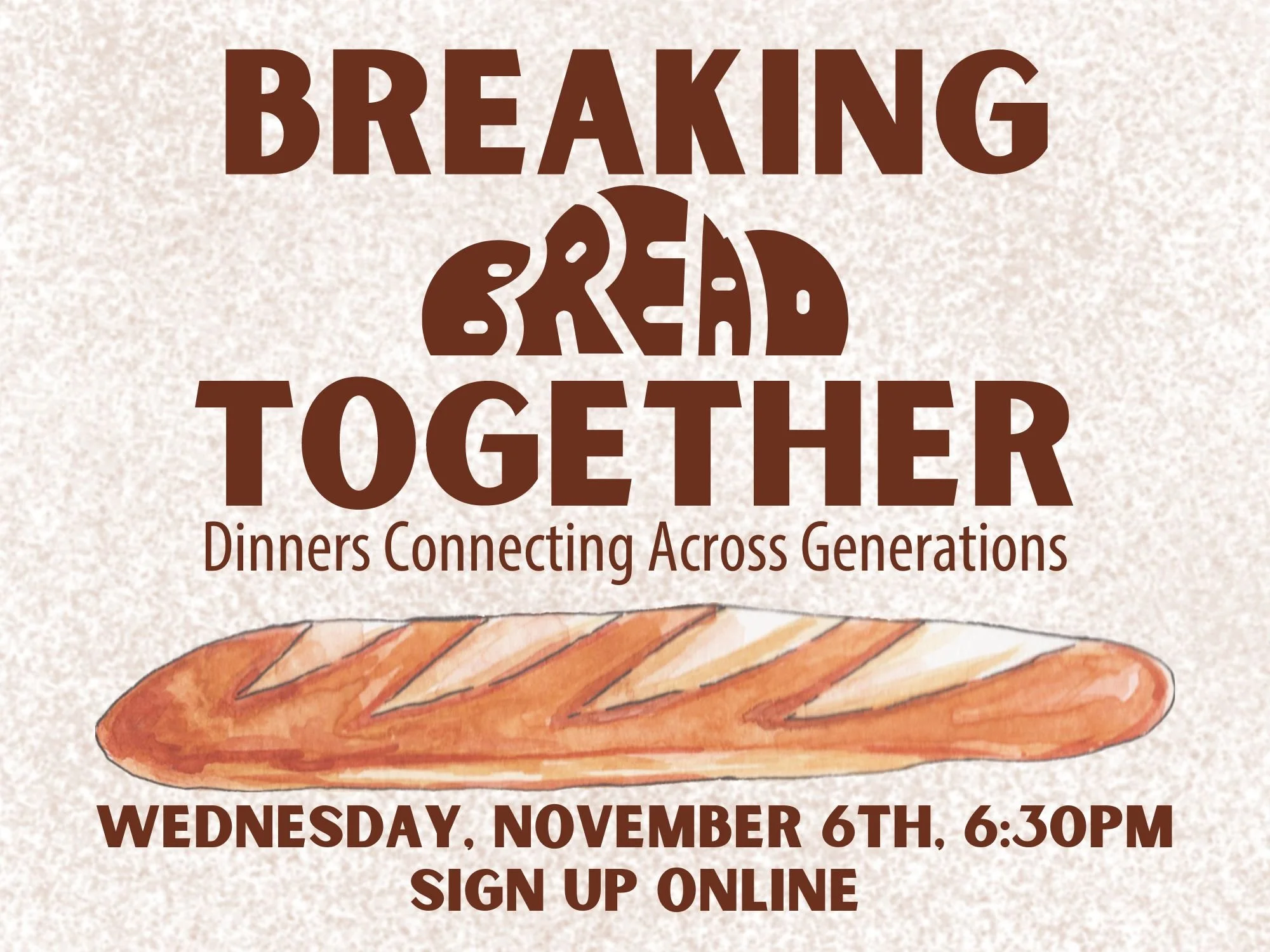 Breaking Bread Together: Dinners Connecting Across Generations — Free ...