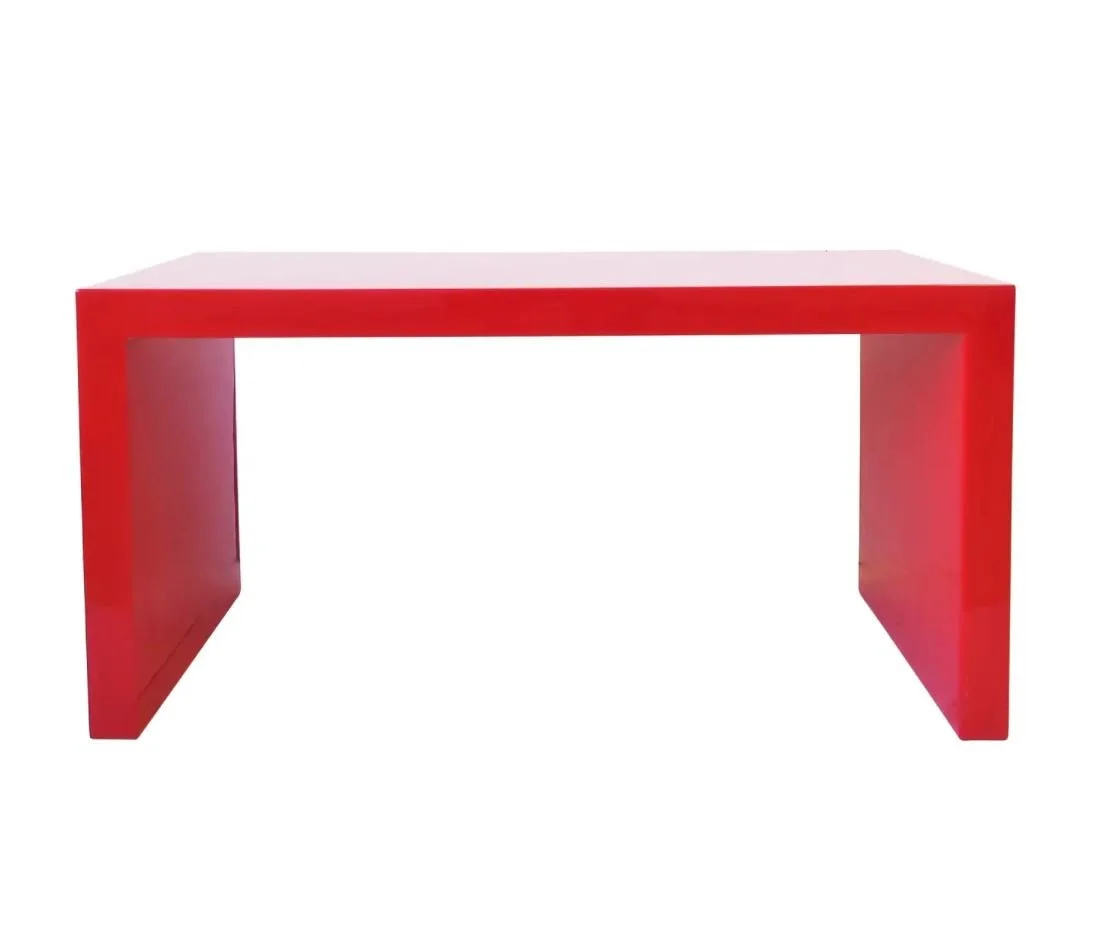 Ikea Lack Coffee Table Red
