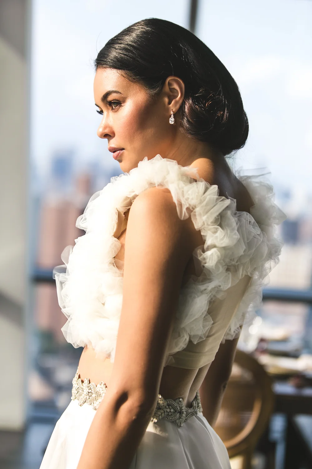 nk bride in hotel on rivington look two — NK Bride