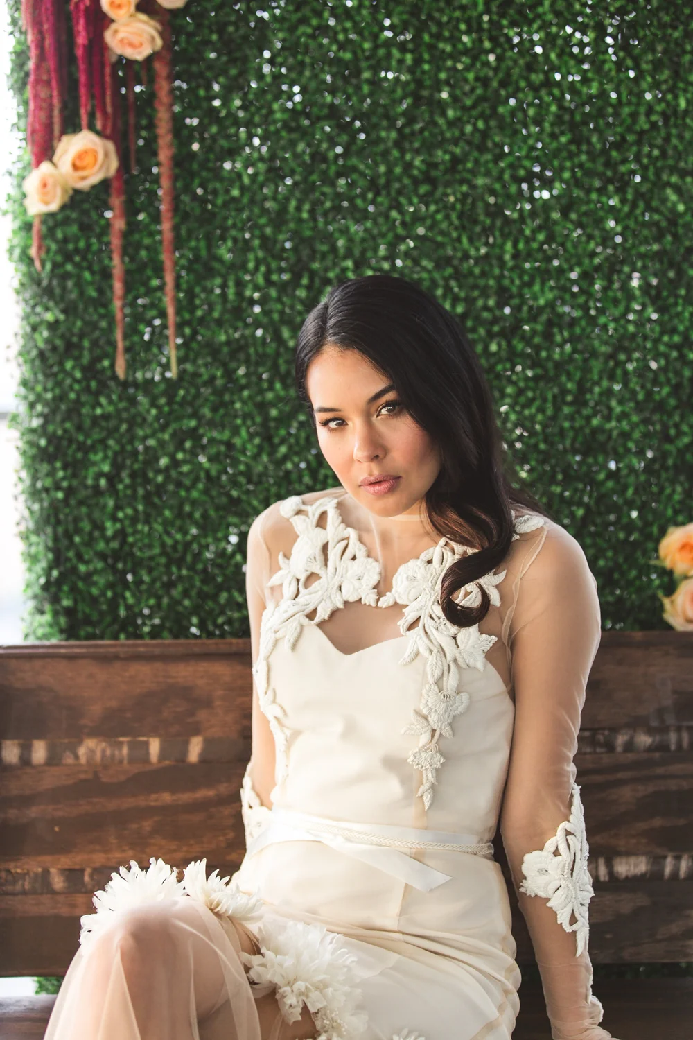 nk bride in hotel on rivington look three — NK Bride