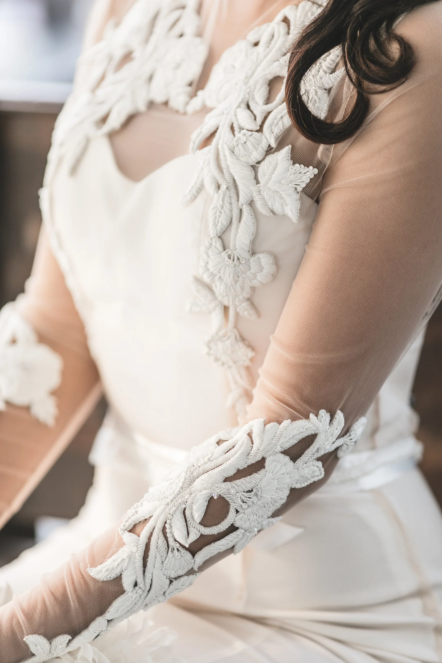 nk bride in hotel on rivington look three — NK Bride