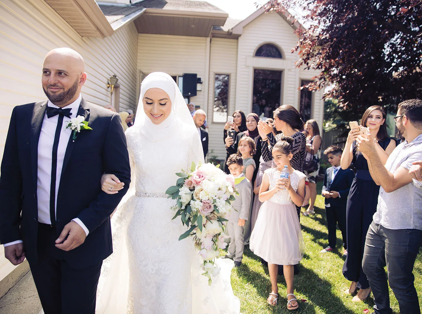 Middle Eastern Muslim Wedding Ceremony