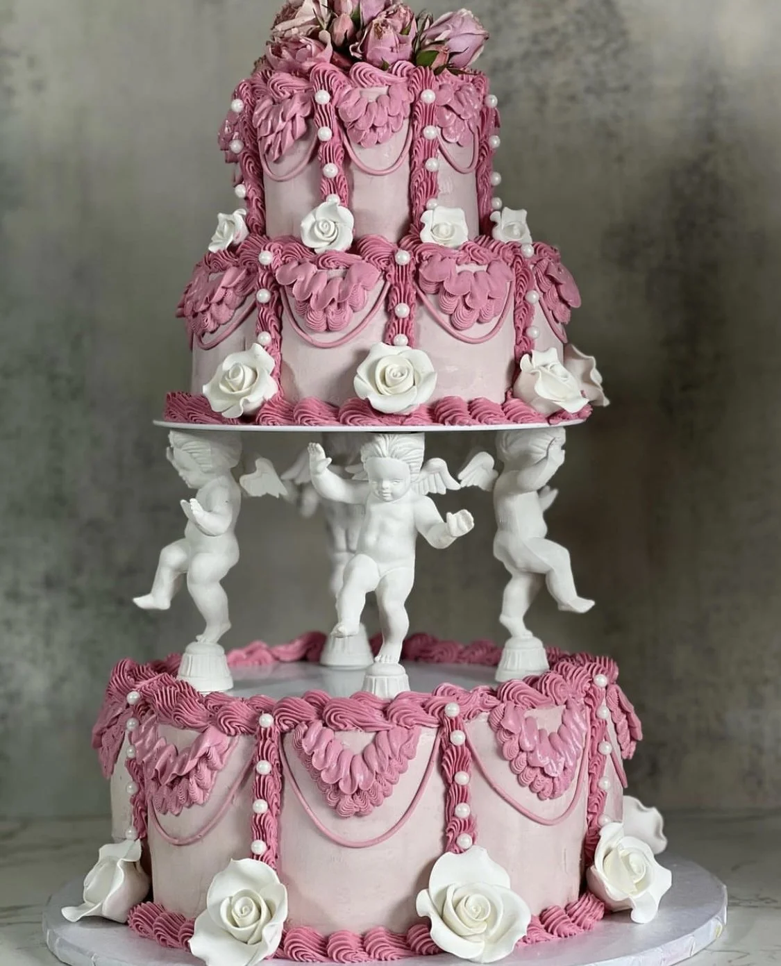 A Modern Take on Vintage Wedding Cakes — NK Bride