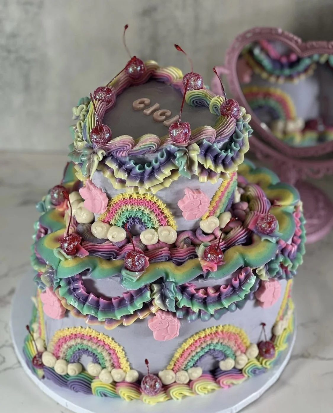 A Modern Take on Vintage Wedding Cakes — NK Bride