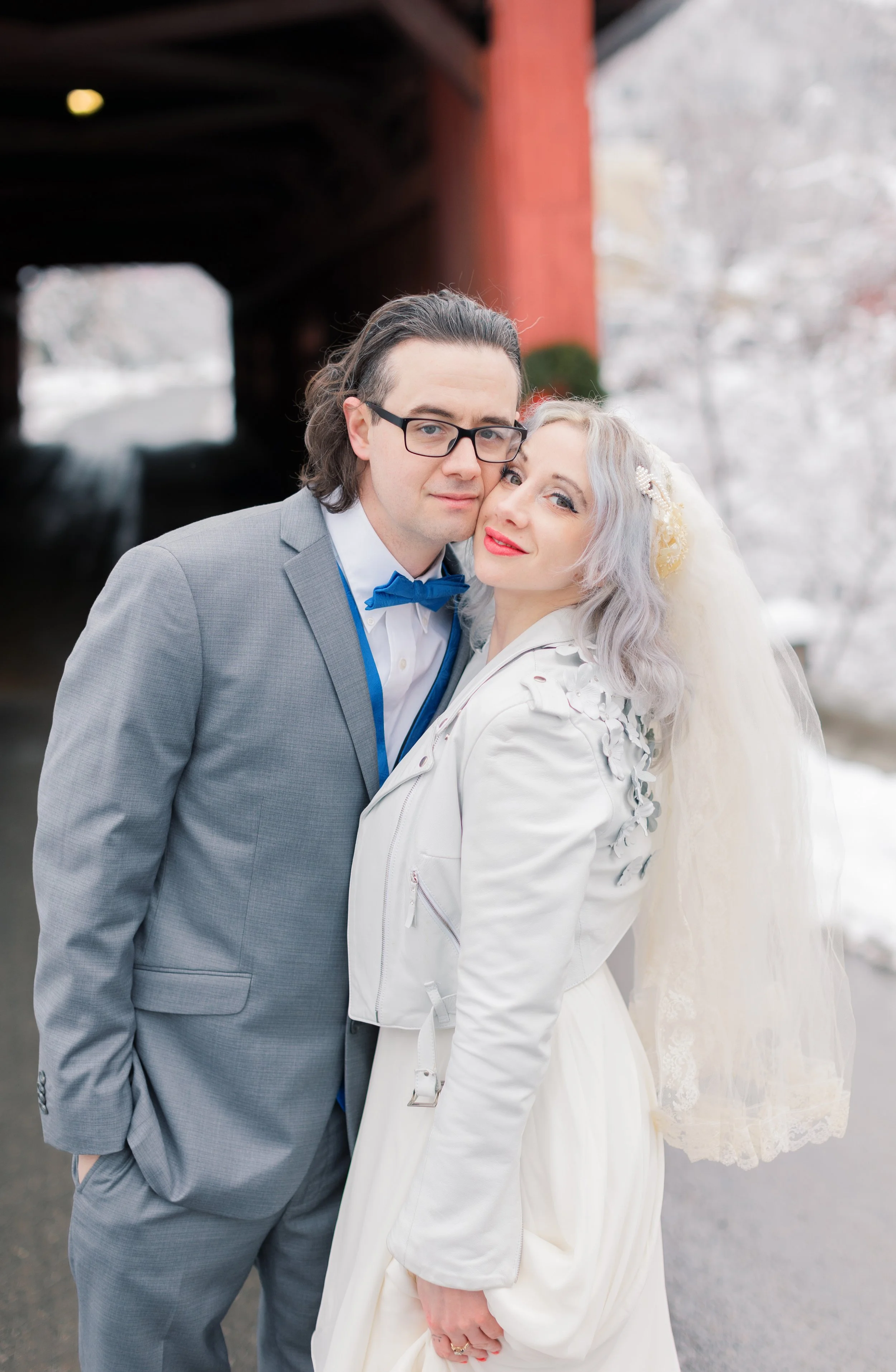 At-Home Vermont Winter Elopement — NK Bride