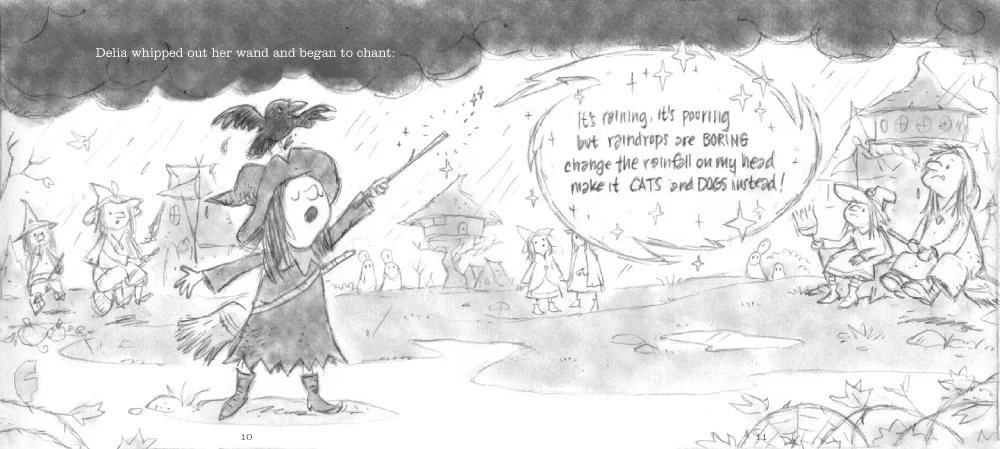 It's Raining Bats & Frogs: laying out the pages — Steven Henry