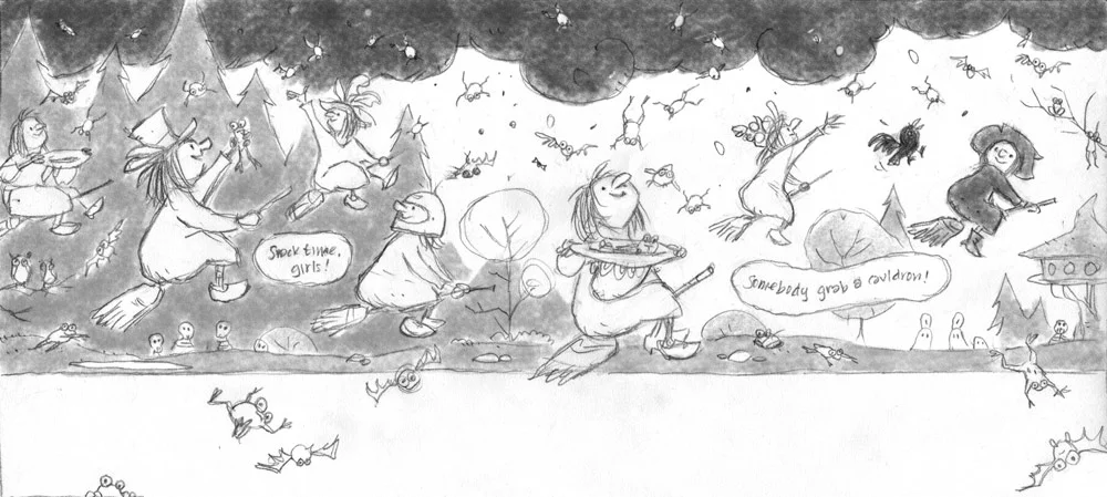 It's Raining Bats & Frogs: final art production — Steven Henry