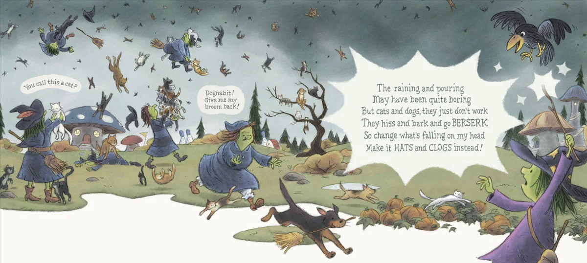 It's Raining Bats & Frogs: final art production — Steven Henry