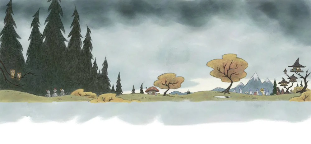 It's Raining Bats & Frogs: final art production — Steven Henry