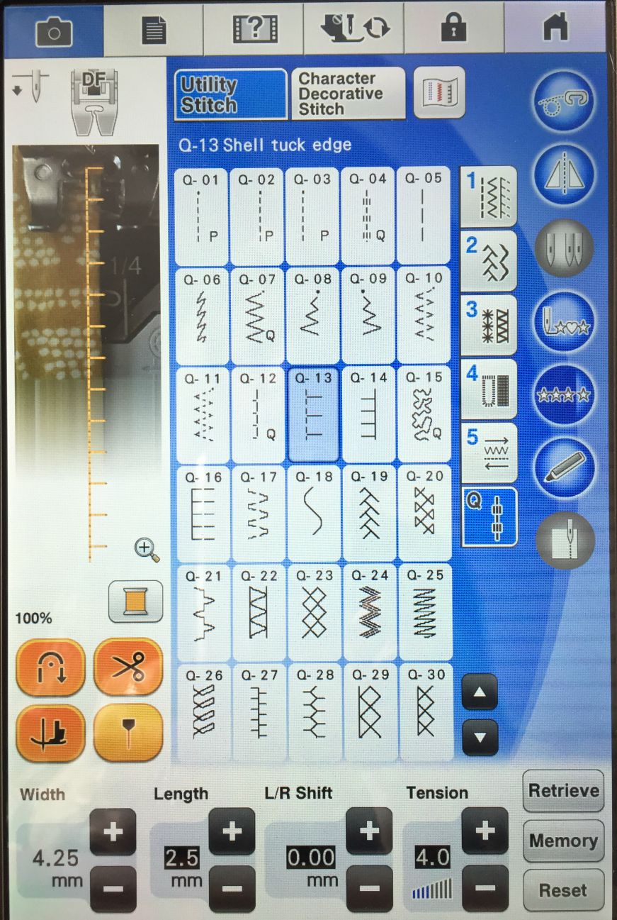 Sewing with Knit and the Shell Tuck Edge Stitch — Maxie Makes