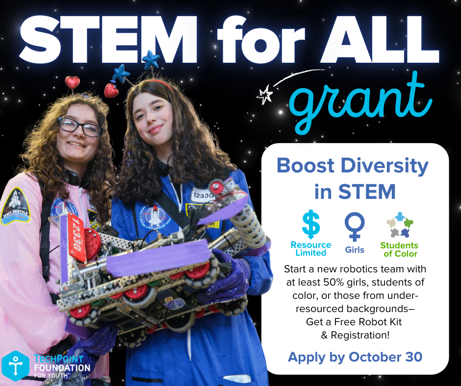Apply for a Robot Grant — TechPoint Foundation for Youth