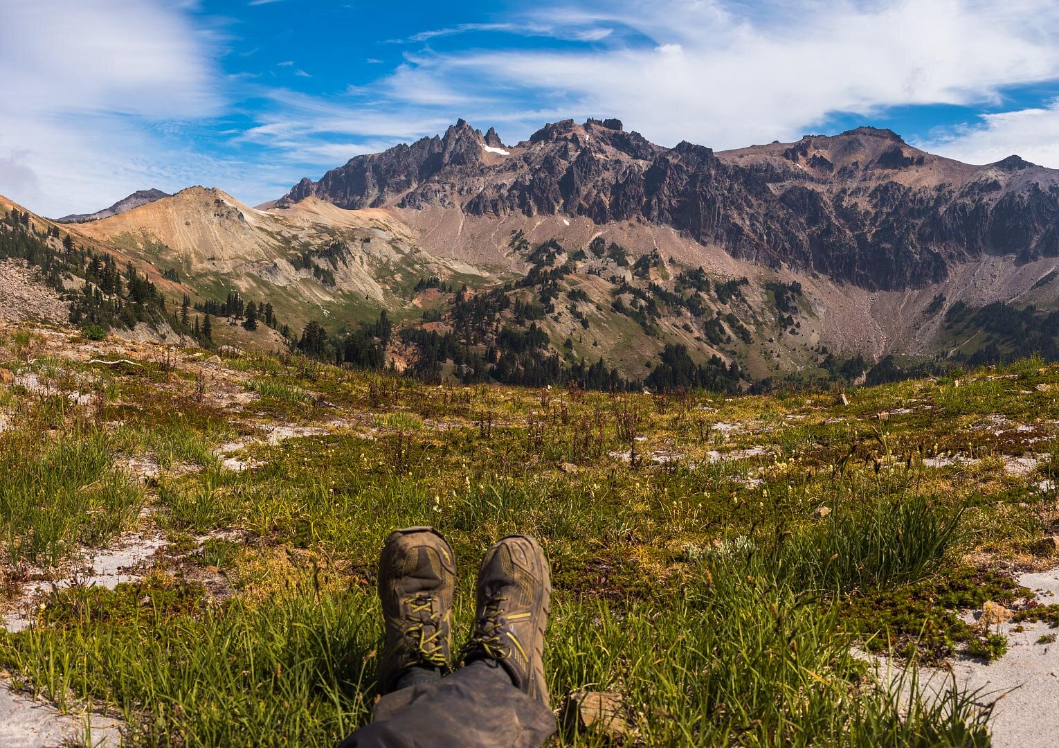 PCT 2018: Day 111, Goat Rocks and my 30th Birthday-Justin Kernes ...