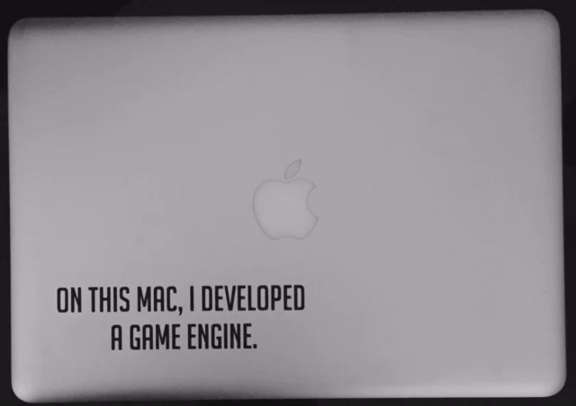 On this Mac, I developed a Game Engine — Harold Serrano - Game Engine ...