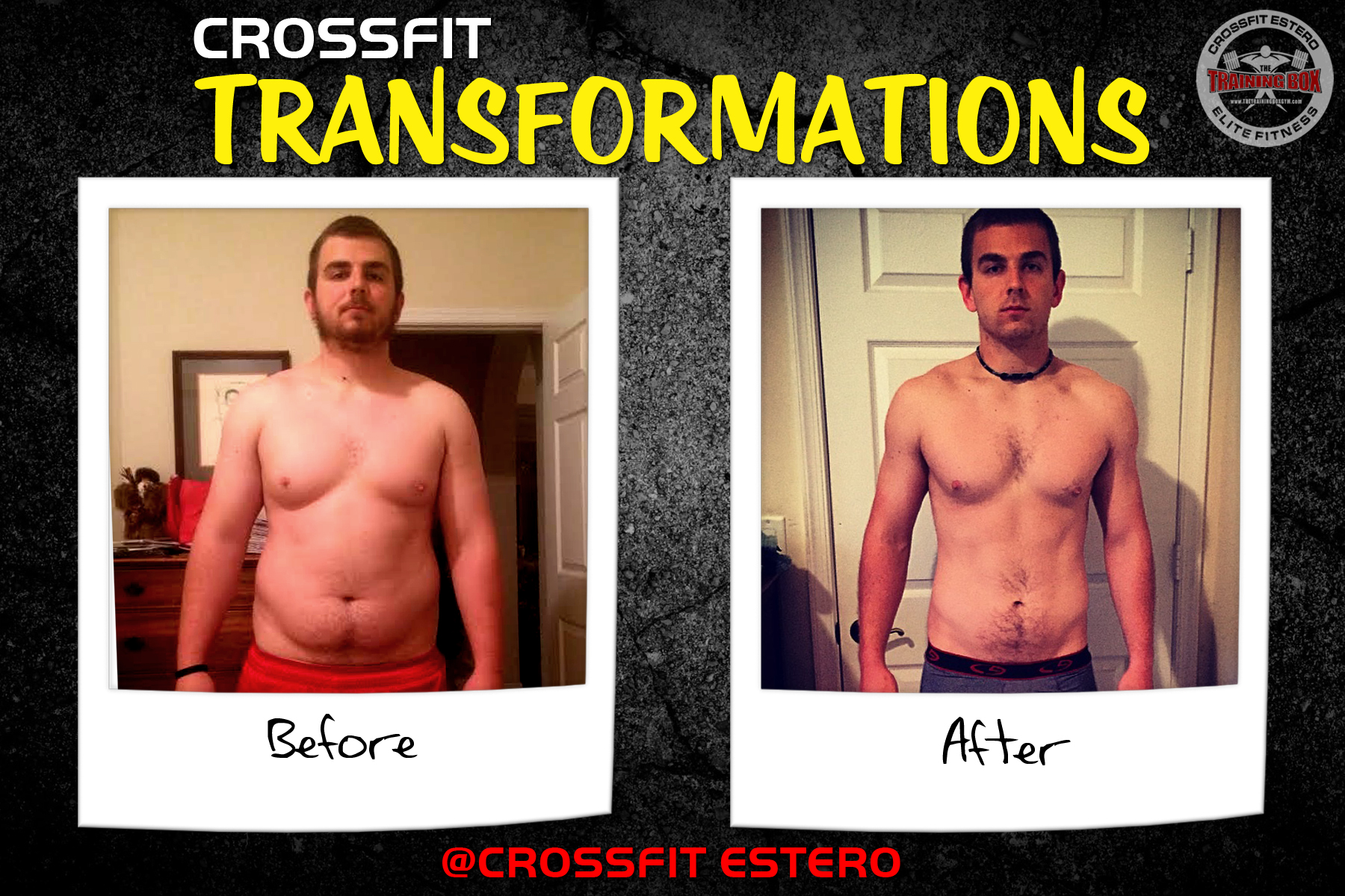 Male Crossfit Transformation