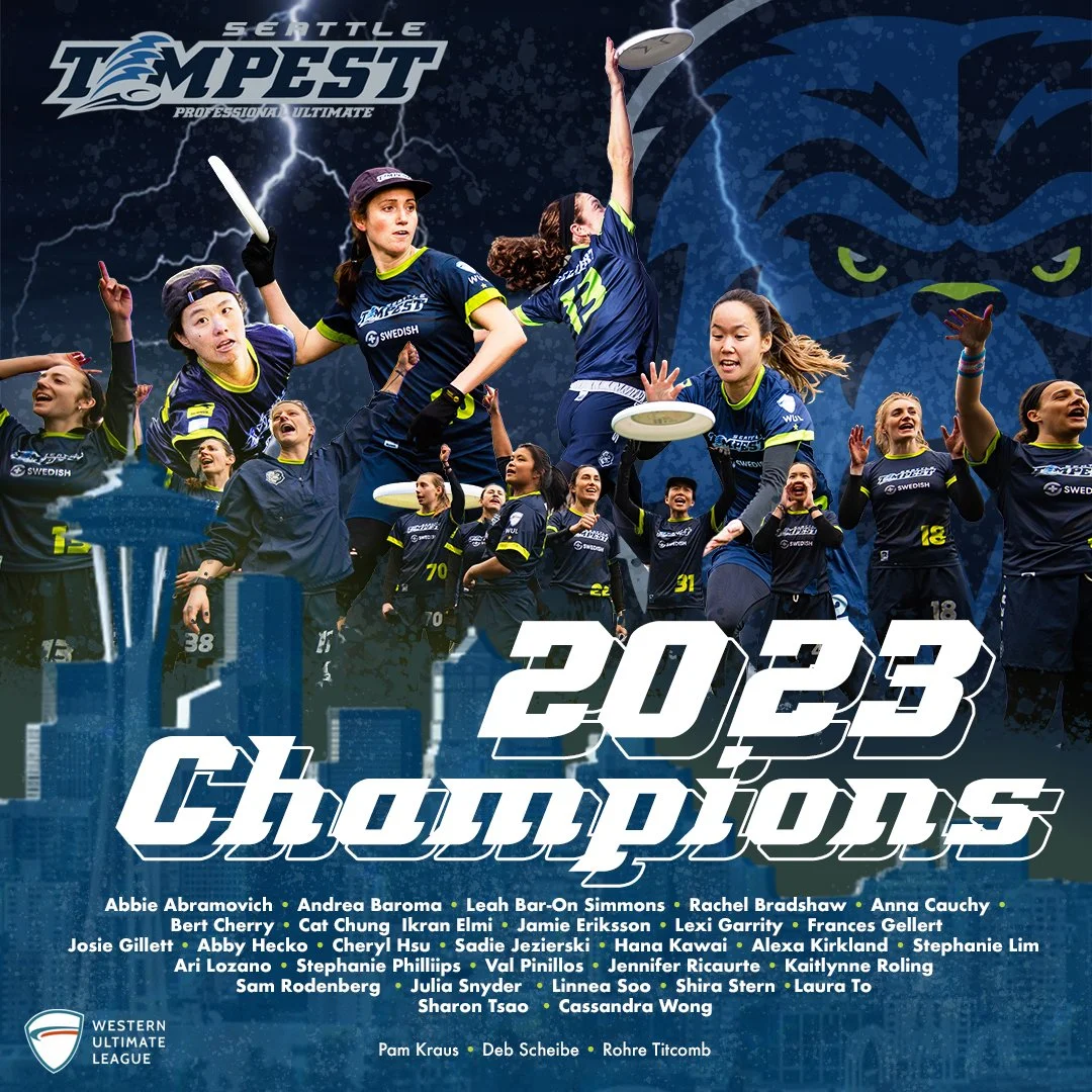 SCHEDULE — Seattle Tempest