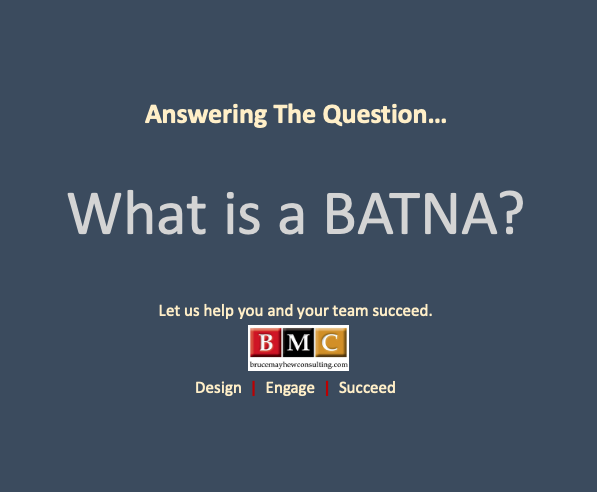 What Is Best Alternative To A Negotiated Agreement or BATNA — Bruce ...