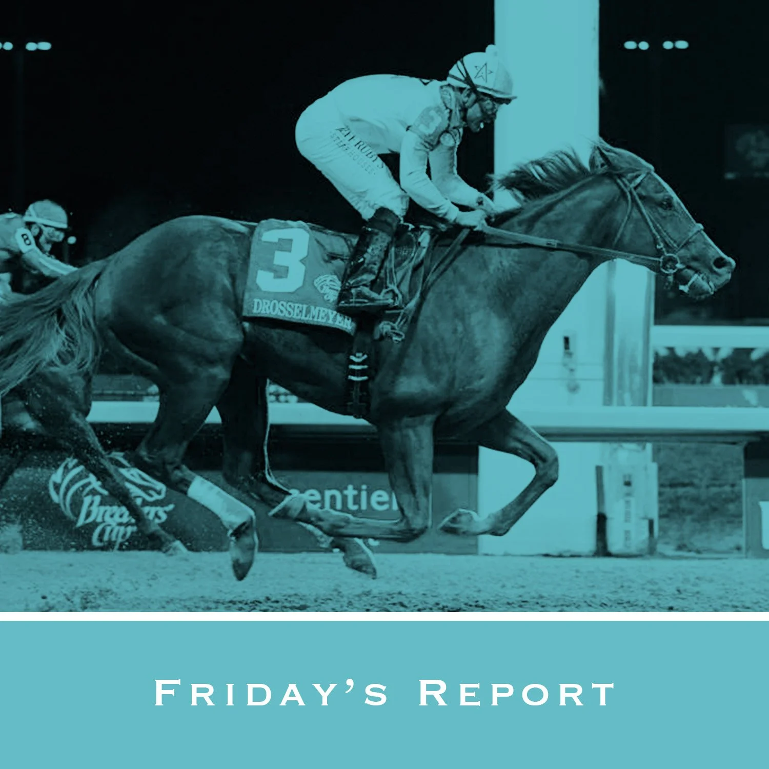 Full-Card Belmont @ Saratoga Friday Report — Pope Jude