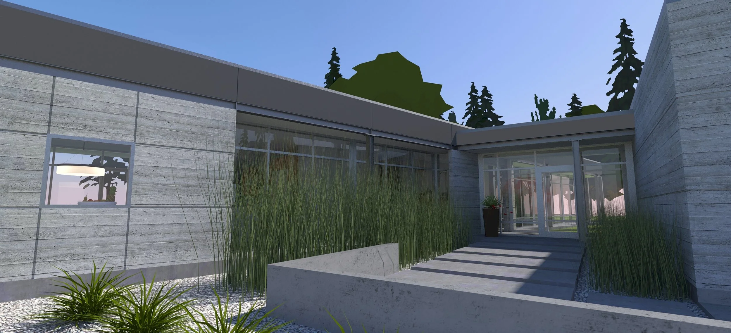 A GLASS HOUSE... — DRAGER ARCHITECTURE