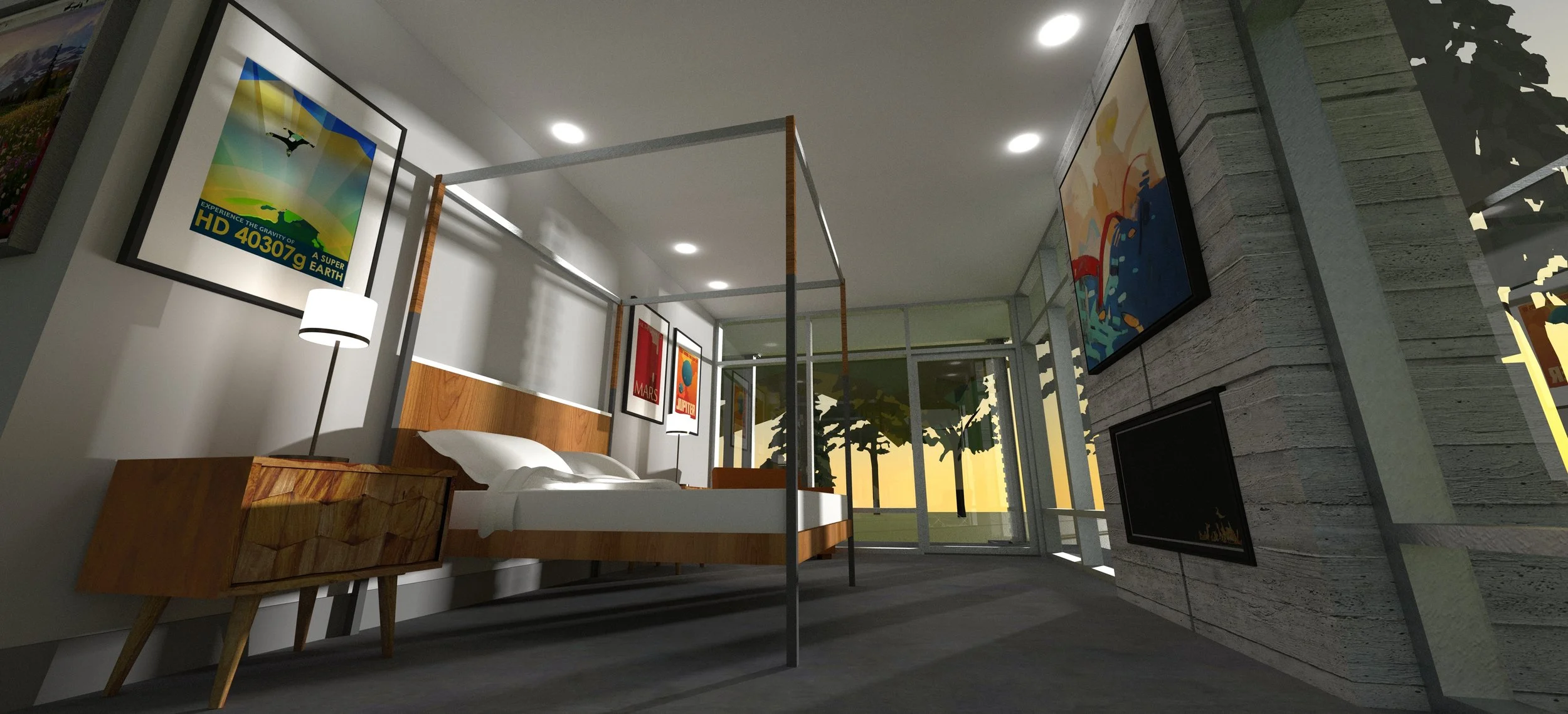 A GLASS HOUSE... — DRAGER ARCHITECTURE