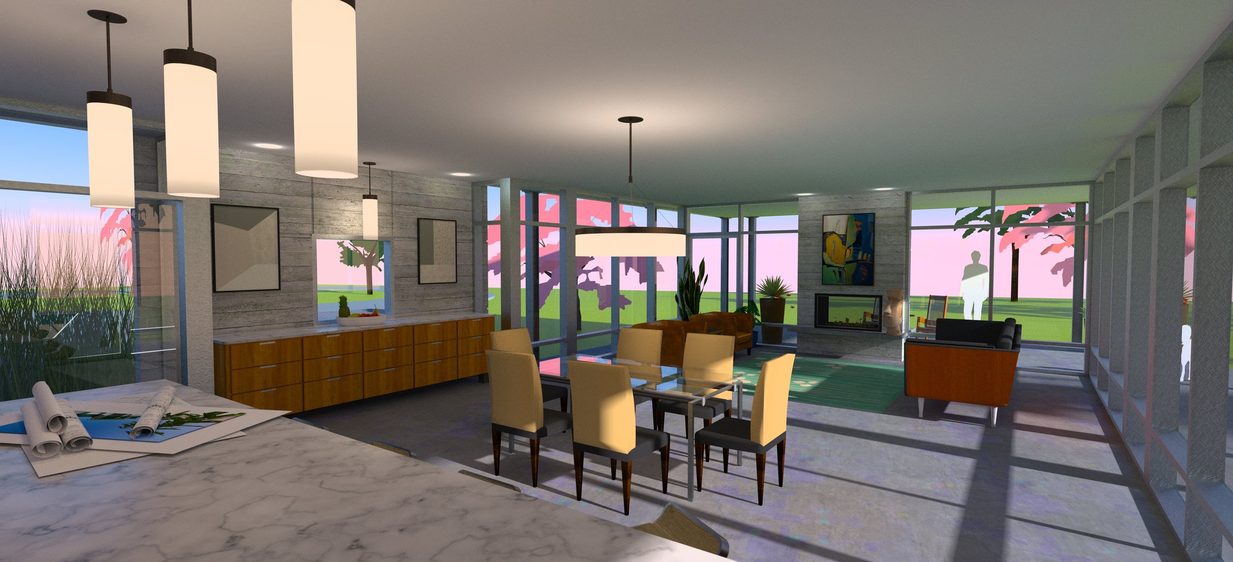 A GLASS HOUSE... — DRAGER ARCHITECTURE