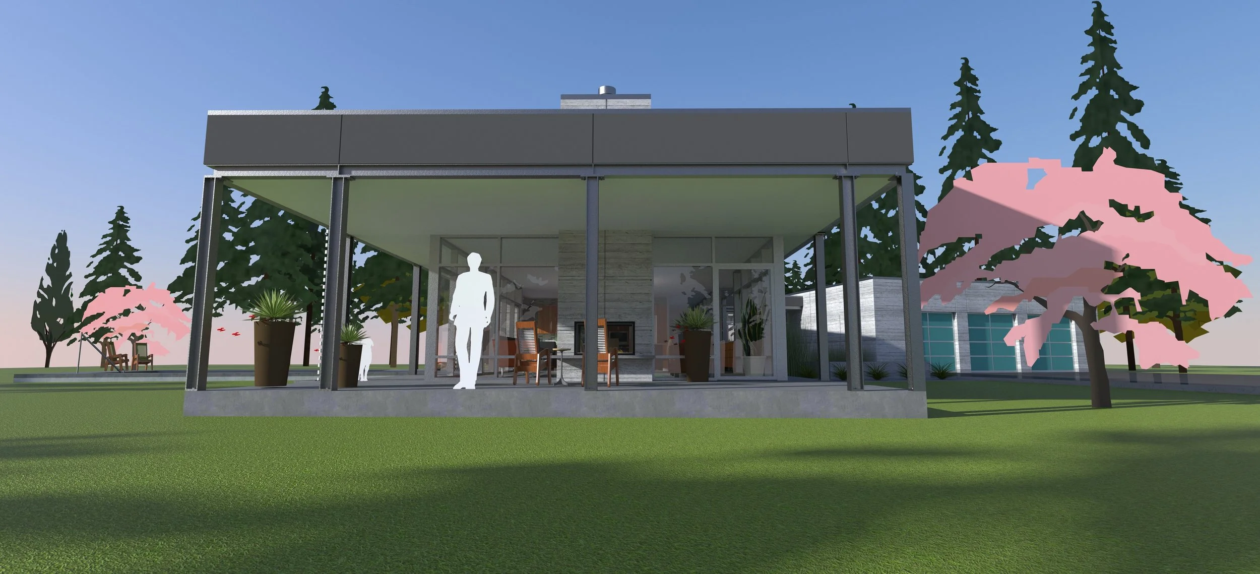 A GLASS HOUSE... — DRAGER ARCHITECTURE