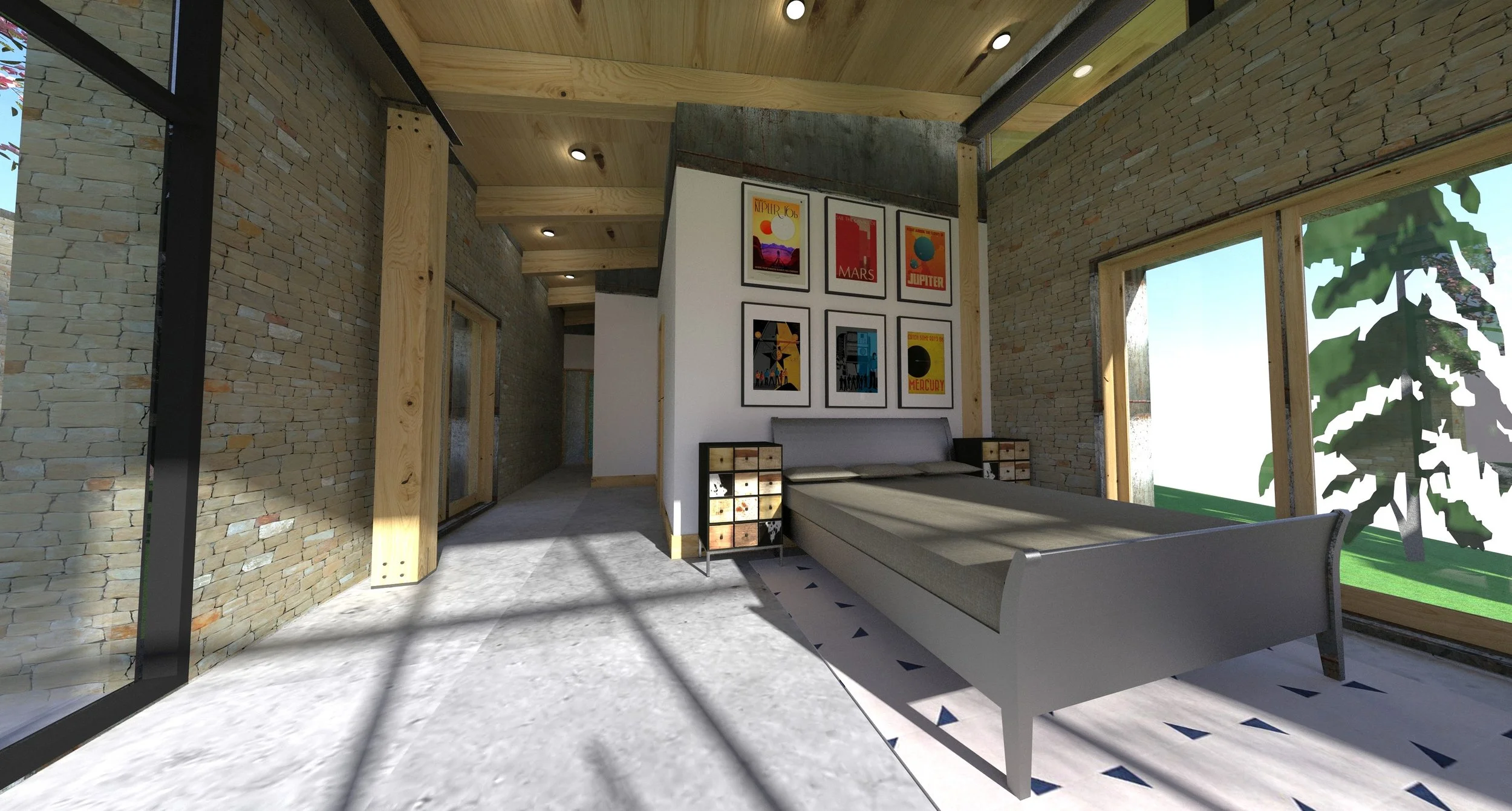 A STONE HOUSE... — DRAGER ARCHITECTURE